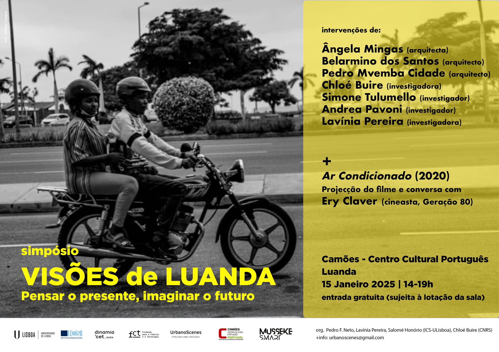 Simpósio ‘Visões de Luanda. Pensar o presente, Imaginar o futuro’ – Urban Transitions Hub